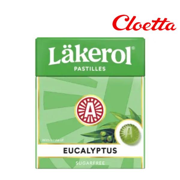 スウェーデンのメーカークロエッタより、ラケロールユーカリ味キャンディです。ユーカリのさわやかな味わいで喉をいたわる効果もあります。【商品名】クロエッタ ユーカリ味 キャンディ【原材料名】甘味料（麦芽糖、ソルビトール、ステビオール）、安定剤（...