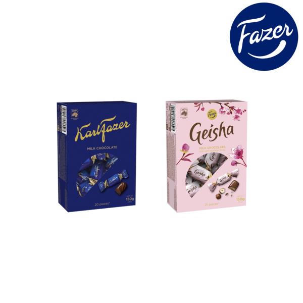 フィンランドで愛され続けるチョコレートブランド「ファッツェル」から、人気の2種類を楽しめる特別セットが登場。王道の「カールファッツェル ミルクチョコレート」と、香ばしいヘーゼルナッツフィリングが魅力の「ゲイシャ ミルクチョコレート」。それぞ...