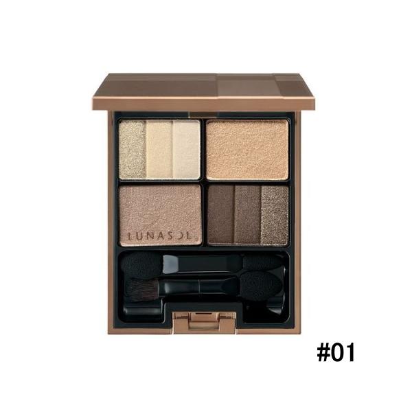 肌の色であるベージュから発想された色と、異なる光感のグラデーションにより計算された立体的な目もとをつくる4色セットのアイシャドウです。 ハイライトカラー、シェードカラーは、それぞれ3段階の光のグラデーションで構成されより精密に光と影を操るこ...