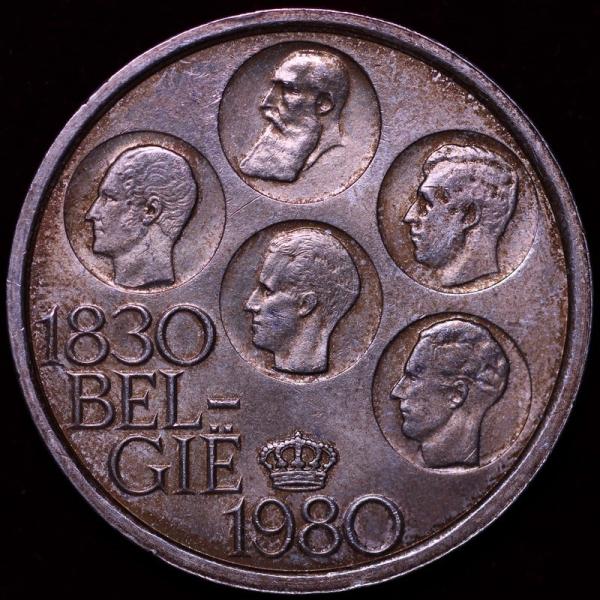 ご興味ありがとうございます。直径:約37mm重量:約25g品位:銀(510/1000)国名:ベルギー発行年:1980年状態:EF+(極美品+)Belgique 1980 500fracs silver coin