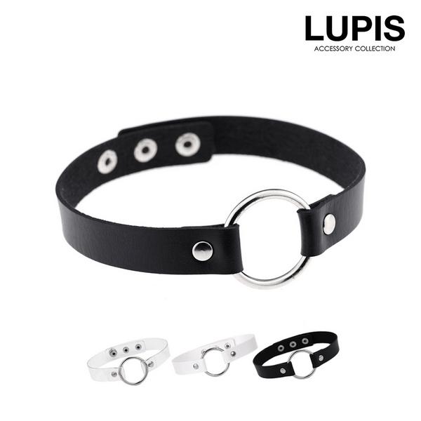 品番 : o890サイズ : 約34.5cm〜約38cmモチーフサイズ : 直径約4cmその他 : モニター・撮影環境により実際の商品と色味が異なる場合があります。商品の説明中央に存在感のあるシルバーリングを配置したチョーカーネックレス。個...