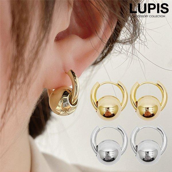 品番 : v2079サイズ : (フープ)直径約1.5cmサイズ : (ボール)直径約1cmその他 : モニター・撮影環境により実際の商品と色味が異なる場合があります。商品の説明コロンと丸いメタルボールをあしらったフープピアス。シンプルさの...