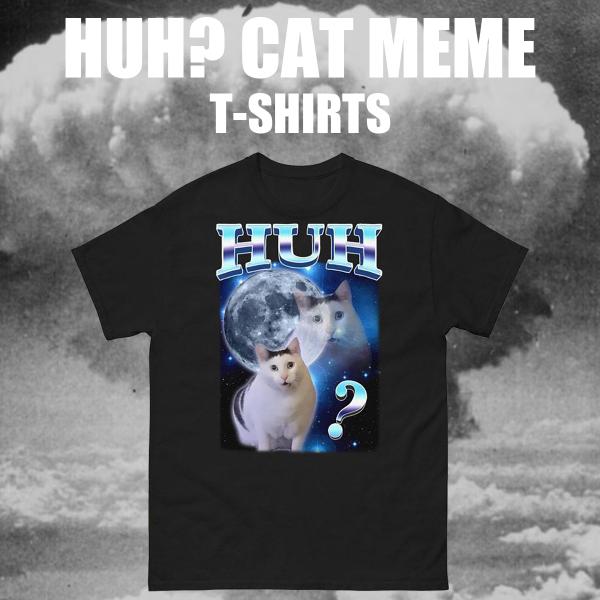 ネットミームで有名な猫のTシャツです。大きめの作りとなっています。【サイズスペック】 M / L / XLMサイズ着丈70cm 身幅51cm 胸囲106cmLサイズ着丈72cm 身幅52cm 胸囲112cmXLサイズ着丈75cm 身幅53c...