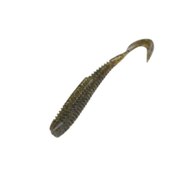 メインボディは直線的なリブではなく、への字タイプを採用。側面の水噛みをより強化をする事でパワフルなローリングアクションを生み出します。テールデザインは薄さと厚さを最大限にメリハリを持たせたデザイン。鎌のように鋭いテールデザインはクイックに動...