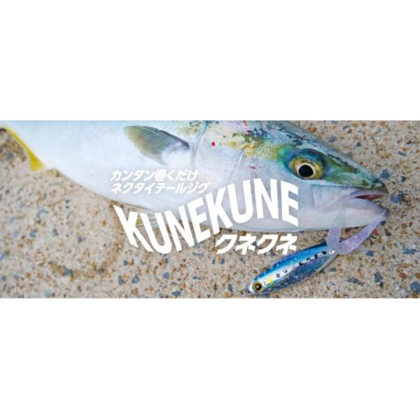 巻くだけで釣れる。リアルな動きで誘うネクタイテールジグただ巻きするだけで、まるで生きているかのような艶めかしいアクションを演出することができます。揺れ動くネクタイが、青物はもちろん、根魚、真鯛、フラットフィッシュなど、様々なターゲットの喰い...