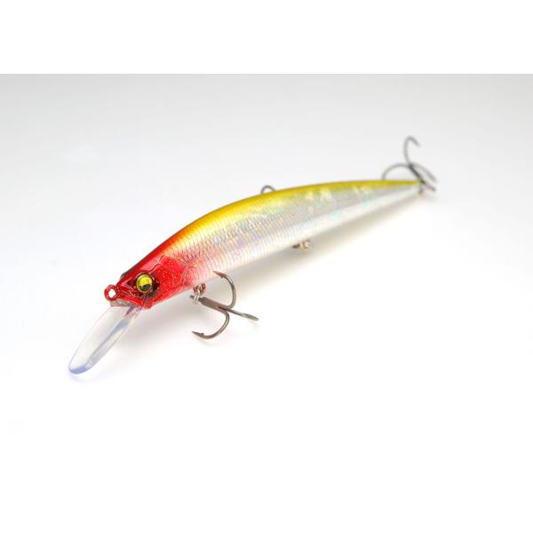 LEVEL MINNOW PLUSは、LEVEL MINNOWの卓越した各種性能を受け継いだ上で2mに絡むレンジをトレースできるよう設計し誕生した「かゆいトコロに手が届く」ミッドランナーモデル。オリジナルのLEVEL MINNOWが最大潜行...
