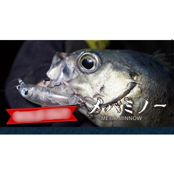 今までミノーでは届かなかったあのポイントへ大胆アプローチ。また、タダ巻きでゆらゆらウォブリング、浮き上がり時の浮力もギリギリまで抑え、いずれのアクションでもバイトを誘える専用設計。メバルの食性を利用した特化型ミノーである。