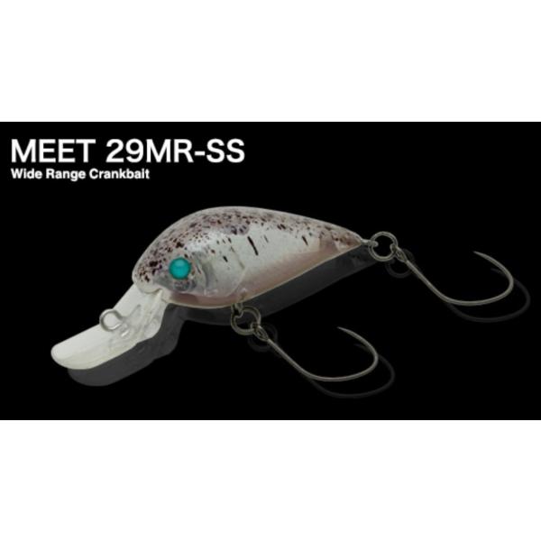 エリア専用クランクMEETシリーズに、スローシンキングモデル登場。動き・飛距離などは継承しつつ、ボディサイズが小さくなりなったことで、より喰わせに特化した攻撃的なMEETの誕生です。※11月発売予定