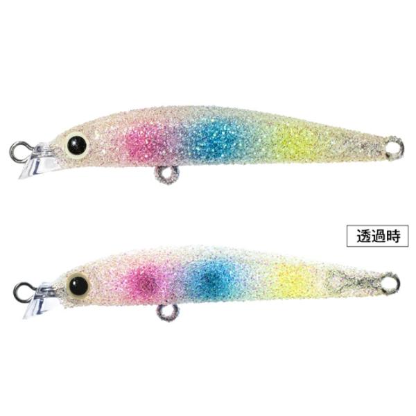 水深20cmまでを狙うために開発されたマイクロシャローミノー【シャローマジック】に、より幅広いシチュエーションで活躍する50mmサイズが登場！大幅に向上したキャスタビリティーに加え動きはあくまでも無警戒なベイトフィッシュ。オリジナル譲りのス...