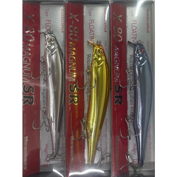 X-80 MAGNUM SRは、世界のソルトシーンを席巻し続ける不変の「定番」、X-80シリーズのX-80 MAGNUMをベースに水深1mまでのシャローレンジを攻略するために開発。水面下50〜60cmといった「ど」シャローを主戦場とするSR...