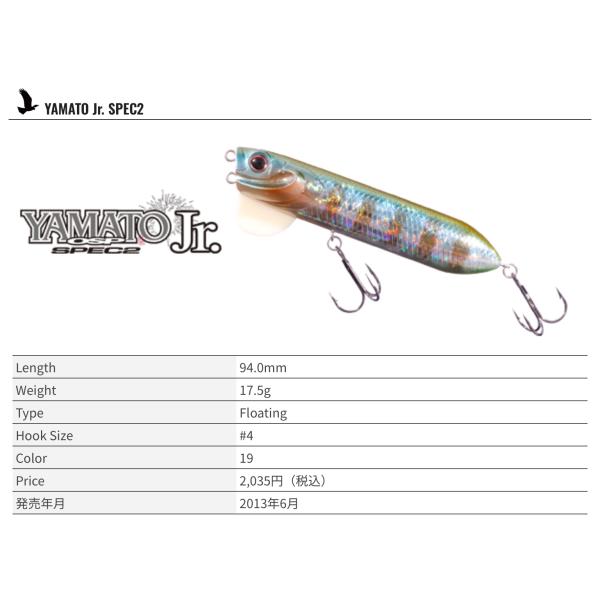 スペック2はラトル音が効果的な状況に対応するためにボディ素材をボーンに変更。ウエイト調整によって浮力をアップさせ、機敏で上下動の多いアピーリーなアクションを実現した。加えてフロントとセンターのウエイトをスチールからタングステンに変更し、ウエ...