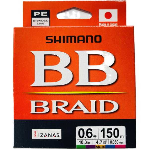 Izanas?原糸採用の日本製PEラインBBブレイドはシマノのPEライン、PITBULL/TANATORUにも使用されている高品質なIzanas?原糸を使用し、日本国内で製造された信頼のPEラインです。釣りで使う必要十分な強力を達成しており...