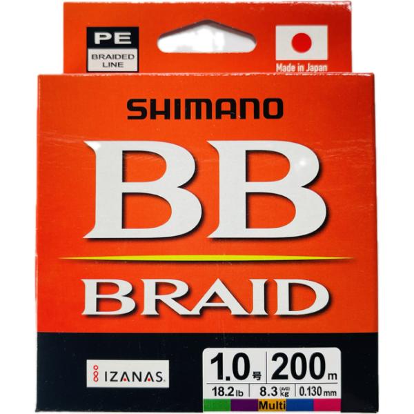 Izanas?原糸採用の日本製PEラインBBブレイドはシマノのPEライン、PITBULL/TANATORUにも使用されている高品質なIzanas?原糸を使用し、日本国内で製造された信頼のPEラインです。釣りで使う必要十分な強力を達成しており...