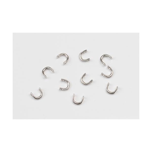 【入り数】　10個【材質】　ブラス製【サイズ詳細】(mm)a:　5.4b:　4.8c:　4.5d:　1.2e:　1.2