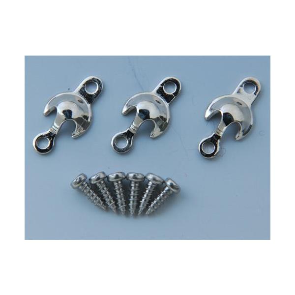 【入り数】サーフェイスリグ3個　タッピングネジ2x6 6本【材質】　ブラス製