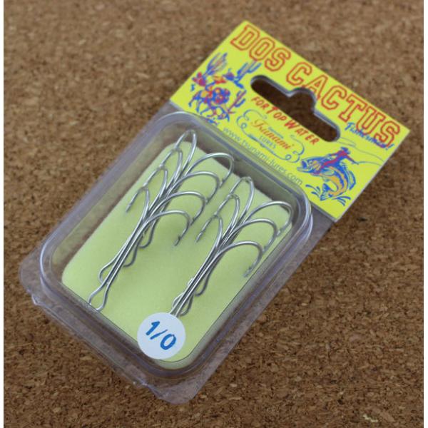 津波ルアーズがトップウォータープラグに似合うフックを考えた結論がオリジナル・フック「Dos Cactus」である。けれんみのないオーソドックスなシェイプ、加えてほど良い強さ、そして刺さり具合が「Dos Cactus」には備わっていると思う。...
