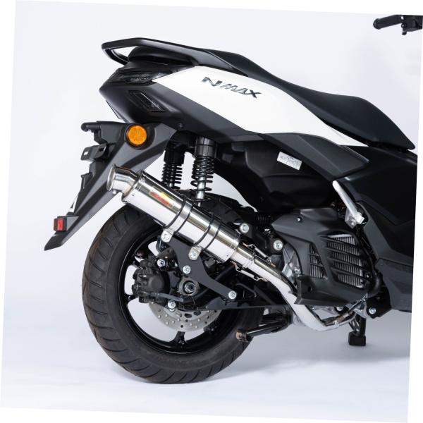 【商品名】・Realize（リアライズ）ブリンク ステンレスマフラー【メーカー品番】・364-011-00【対応車種(型式)】・ヤマハ NMAX125 (8BJ-SEL1J) 対応※ヤマハNMAX155 (8BK-SG92J)には適合不可下...