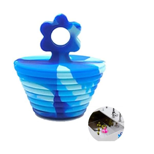 ブルー/2.9*4.8CM/WISHOW・Color:ブルー・?あらゆる排水口に対応：下辺の直径は29.8mm、上辺の直径は48mmで台所や洗面所の排水栓など家庭のあらゆる排水口に対応できる万能の排水口ストッパーです。風呂栓や排水栓の代用に...