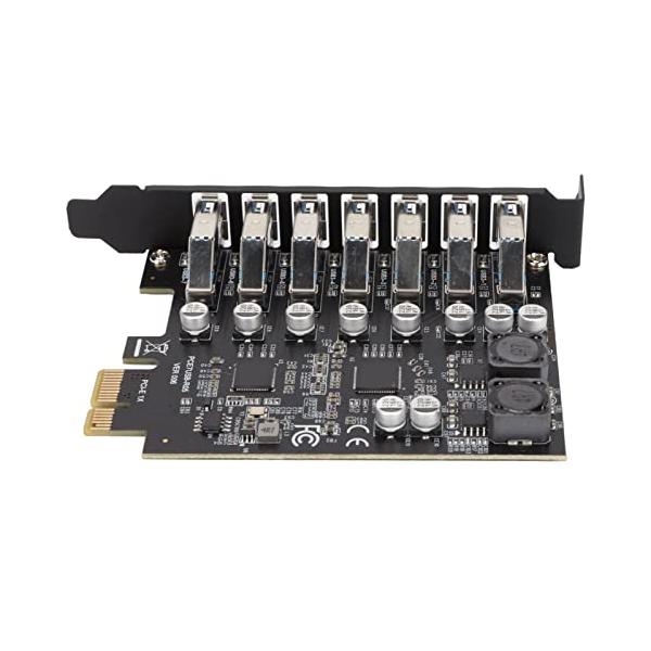 -/-/VGEBYr2v0dfth5w・安定した電力: この拡張カードは、組み込みの PCIE 電源インターフェイスと USB 電流出力、最大 5V/1.5A を採用し、10 個の固体コンデンサを採用し、USB 電源の高い安定性をします。・...