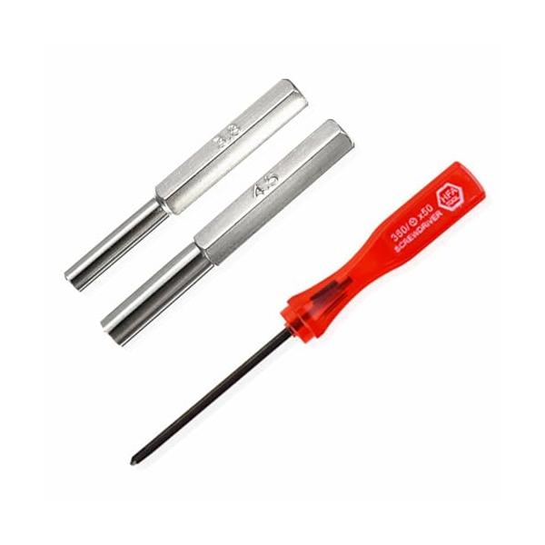 このツールキットは、家庭用ゲーム機器、特に任天堂スーパーファミコンの特殊ネジに対応した星型ビットとY字ドライバーを含むセットです。Nintendoゲーム機本体の開腹、分解、修理、補修に欠かせないツールです。・2.5mm Y型ドライバーは主に...