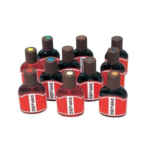 マルチカラー/-/SNZ-216-450・黄・ベージュ・金茶・茶・赤茶・コードバン・こげ茶・赤・青・紺・緑・黒の12色・各100ml