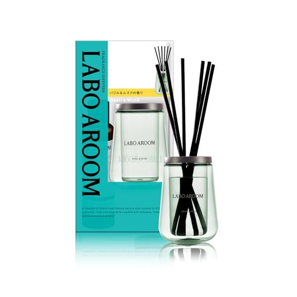 グリーン/1_本体＿75mL/-・Size:1_本体＿75mL・爽やかなバジルとプチグレンの精油を組み合わせ、上品なムスクで優しく包み込んだ香り香り・フレッシュな香りが長続きする2層式容器・爽やかなリフレッシュ空間に・持続時間：約１〜２か月...