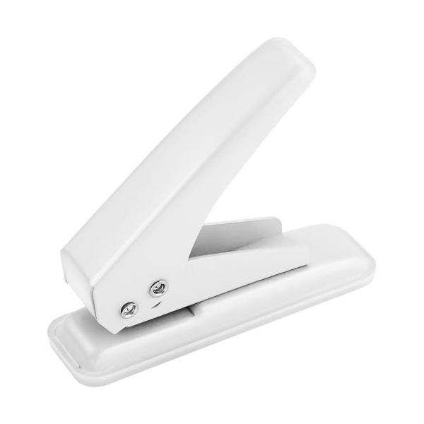 ホワイト/-/261・Color:ホワイト・パンチパラメーター 1穴、穴径: 6 mm、穴深さ: 12 mm。・パンチ枚数20枚。・高品質材料高品質材料で作られ、本体は錆びにくい。・使いやすい紙の穴が破れる、強くない、壊れやすいなどの問題を...