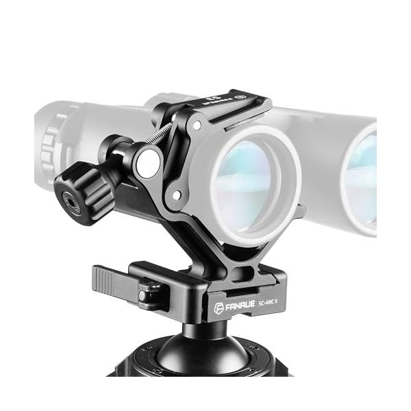 パッケージ個数:1・卓越品質、終身この 双眼鏡 三脚 アダプターには終身が付いており、安心してご使用いただけます。いつでもお問い合わせください。24時間以内に最適な解決策を提供いたします。・双眼鏡の精度を向上: 三脚取り付けインターフェース...