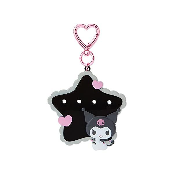 クロミブラック/約8×0.5×8cm/208426・Style:クロミ・本体サイズ:約8×0.5×8cmチェーン含まず。主な材料・原料:ABS樹脂・穴に文字パーツをはめて、オリジナルネームホルダーがつくれます文字パーツは別売りです。品切れの...