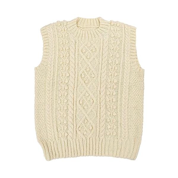 現代的ホワイト/-/KT-1・出来上がりサイズ：約 身幅53cm、着丈59cm・用意するもの：棒針6号（2本、4本）かぎ針5/0号、とじ針、はさみ・キット内容：毛糸（エブリデイアルパカ）、編み図・難易度：（中級）・デザイン：釣谷京子