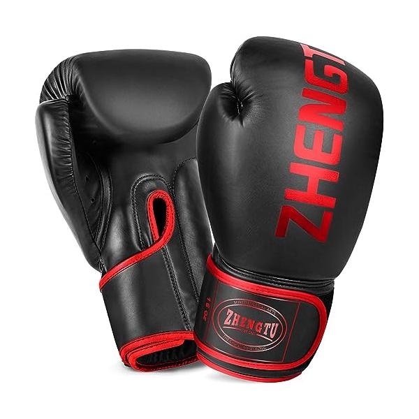 Black&amp;Red/8oz/ボクシンググローブ 1.1・Color:Black&amp;RedSize:8oz・RIZIN.41で勝利：ZHENGTUスポンサード選手の??「神龍誠」??選手がRIZINで3勝目を挙げましたおめでとう...