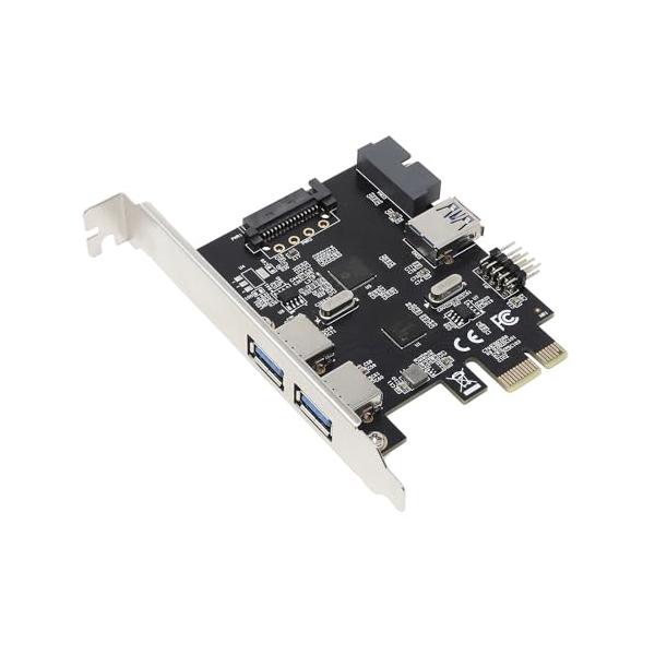 -/-/AIF-12・パッケージ個数:1・対応規格: PCI Express 3.0、USB 3.2 Gen 1・最大データ転送速度: 5Gbps USB 3.2 Gen 1ポート、480Mbps USB 2.0ポート・USB 3.2 Ge...