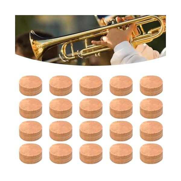 パッケージ個数:1・セット内容20枚入りのコルク製パッド。サイズ：直径約9.2mm、厚さ約4mm。・上質な素材コルク素材で作られ、丈夫で耐久性に優れ、安定した性能を誇ります。・カスタマイズ可能一般的なウォーターキイのコルクよりも大きいので、...