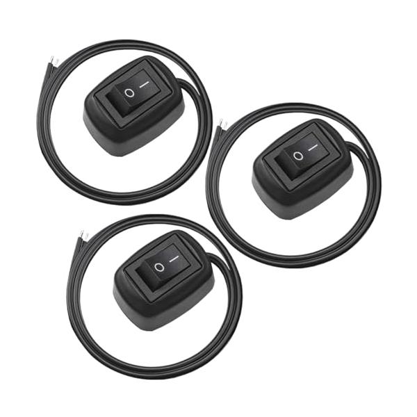 3個入り ブラック 30cm/-/KK-US-338・??仕様材質：ABSプラスチックシェル、スイッチ位置：オン/オフ、スイッチサイズ：1.57×1.18×0.79インチ（40×30×20）mm、電子延長コード：30cm / 11.8インチ...