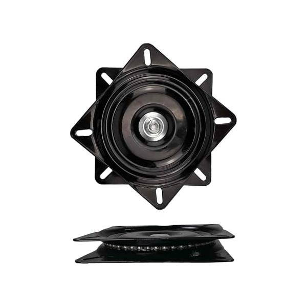 パッケージ個数:1・360度回転：360°自在に回転するターンテーブルです。座板は多くのスツール、バースツール、椅子とボートシート、回転台、自作機とDIYなどが不具合が生じた際に、修理や交換用のパーツとして、ご使用いただけます。・静か：静か...