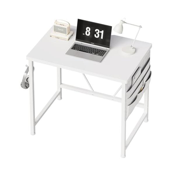 アールデコ白い/60*40cm/SZ130BS・Size:60*40cmColor:白い・収納スペースミニデスクは丈夫な収納袋とフックが付いておりますので、書類、カバン、ヘッドフォンなどの収納がとても便利になり、天板がすっきり片付けられます...