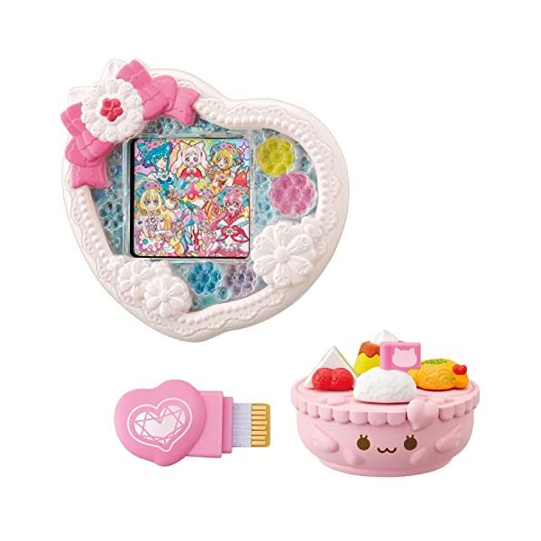 ピンク/ワンサイズ/-・デリシャスパーティ?プリキュアより、ハートキュアウォッチ パーティアップVer. お子さまランチセットが登場・ハートキュアウォッチをパーティアップ変身させて遊ぼうパーツ組み換えでハートキュアウォッチとパワーアップした...