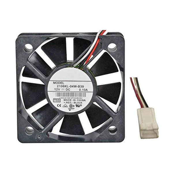 -/-/2106KL-04W-B39・パッケージ個数:1・2106KL-04W-B39-L50・FAN AXIAL 52X15MM 12VDC WIRE 0.10A・リード線3本・3500 RPM・ノイズ 21.0 dB