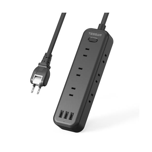 ブラック/2m&amp;usb-a/TS-709・Size:2m&amp;usb-aColor:ブラック・1台12役のusb 電源タップこのusb コンセント タップは3個のusb-aポートと9個のac差込口を搭載しています。異なった三つの...