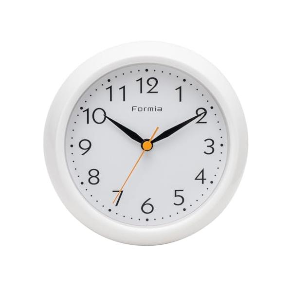 モダン01.ホワイト/16.5cm/085214・Color:01.ホワイト・パッケージ個数:1・生活防水IPXなのでキッチン、洗面所、バスルームでも水しぶきを気にせず使用できます・機能・仕様：防水、ステップ秒針、フック、スタンド（引き出す...