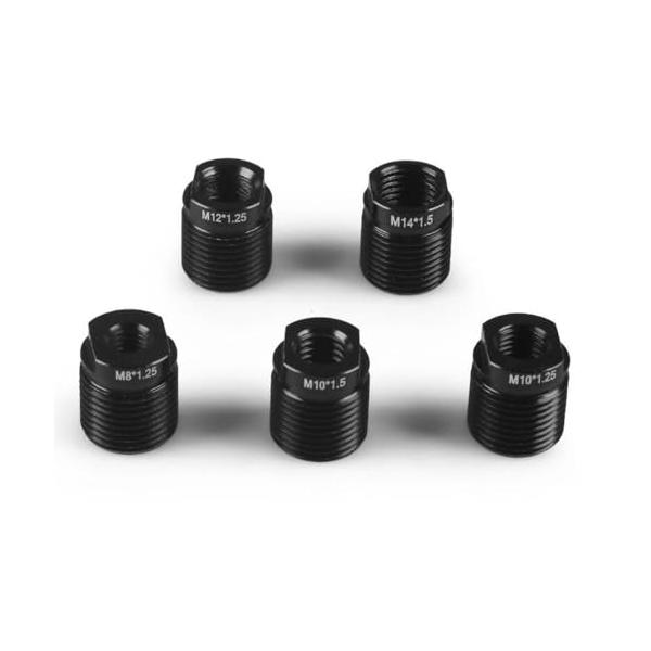 0/-/JJHGFF01・セット内容シフトノブ アダプター5個入。・サイズM8x1.25/M10x1.5/M10x1.25/M12x1.25/M14x1.5 。 小型・軽量設計で、簡単に収納できるため、外出時にも持ち運びやすい。・素材高品質...