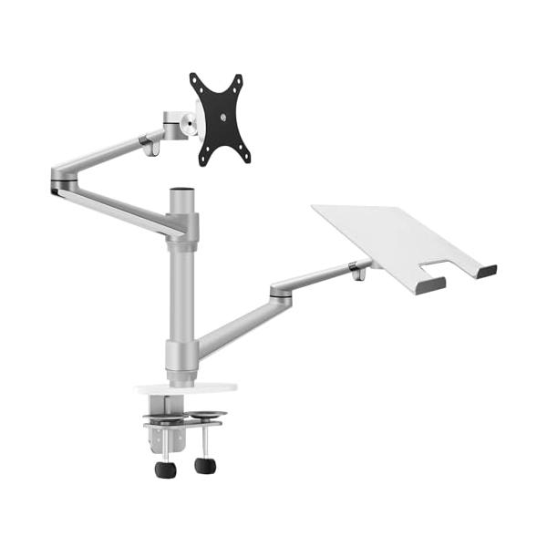 シルバー/-/LOL3L・Color:シルバー・パッケージ個数:1・流行に左右されないタイムレス・ロングライフといった北欧デザインの考えに影響を受けたマルチユースのアームスタンドが新登場。・デュアルアーム： VESAマウントおよびノートPC...