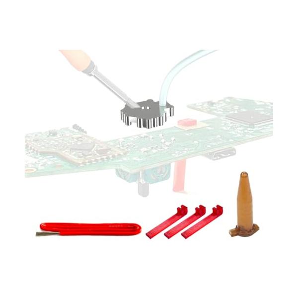 ペンシル-/-/Desolder-Kit・ジョイスティックはんだ除去キット ? このキットは、通常のはんだごてを使用してコントローラ PCB からサムスティック アセンブリをはんだ除去するように設計されています。 14 本もの突起があるため...