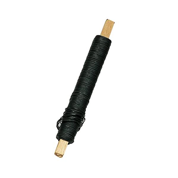 グレー/Φ０．６５ｍｍ×３８ｍ/AW003907-ZZZ・パッケージ個数:1・本体サイズ：Φ０．６５ｍｍ×３８ｍ（1巻）・100ｇ（1巻）・素材：鉄・製造国：ドイツ・非コーティング