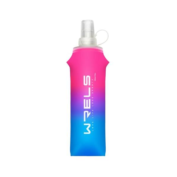 500mlピンク/500 ml/-・Style:500mlColor:ピンク・ソフトフラスクとは、ソフトフラスクは中身の水分が減ると体積が小さくなる真空のボトルでしたね。真空なので水がチャポチャポ言わないし、ランニングバッグとウエストポーチ...
