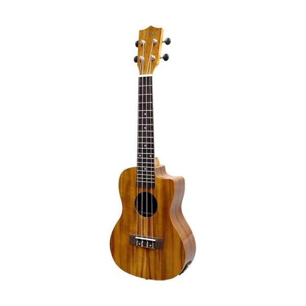 本体+ケースコア材エレキ仕様/コンサート/YU-C-01KE・Color:コア材エレキ仕様Size:コンサートStyle:本体+ケース・パッケージ個数:1・トップ/サイド/バック全てにコア材を採用し、グロスフィニッシュで高級感を漂わせたテナ...