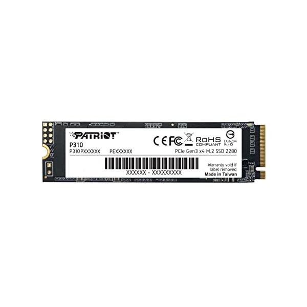 -/480GB/P310・パッケージ個数:1・480GB; Latest PCIe 3.x controller; 2280 M.2 PCIe Gen3 x 4  NVMe 1.3・Built in end-to-end data path...