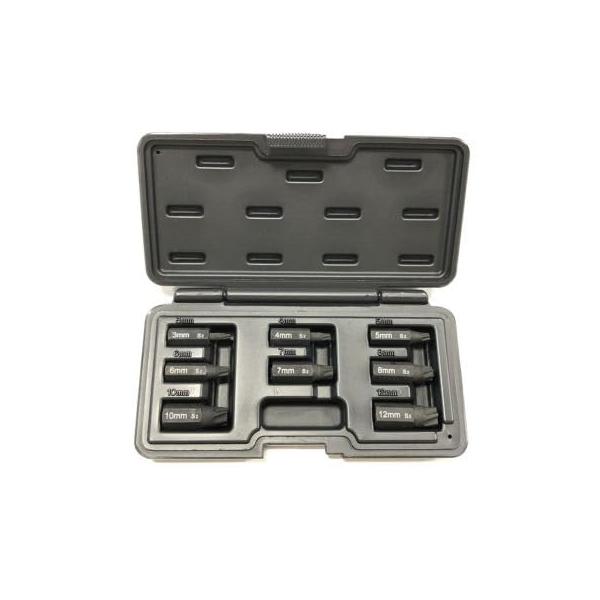 パッケージ個数:1・舐めやすいHEX規格ボルト用エキストラクターです・多くの規格に合う様にセットにしました