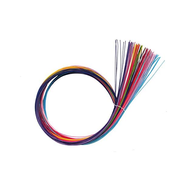 水引紅梅紫/1筋の長さ約90ｃｍ　太さ約0.9ｍｍ/-・パッケージ個数:1・人気カラー色　12色Ｘ10筋　合計120筋入・絹巻水引　淡紅　水色　桜　ブルー　うす紅梅　うす紅　カナリヤ　菜の花　桃　だいだい　藤　紫・1本約90ｃｍ　太さ約0....