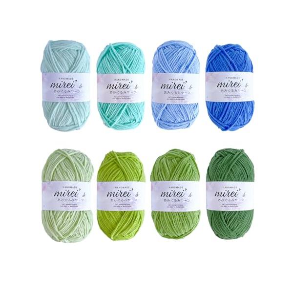 Wind/-/-・Color:Wind・太さ：並太約2mm・仕立：１玉約50g、約135m・素材：ポリエステル100%　ぬいぐるみみたいな手ざわり、きもちいいあみ心地。毛抜けや糸切れもほとんどありません。・つや消しで、発色も自然できれいです...